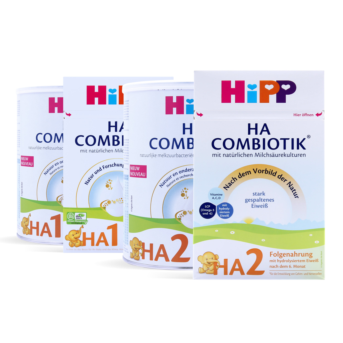 HiPP HA Formula - (All 5 Varieties) Hypoallergenic