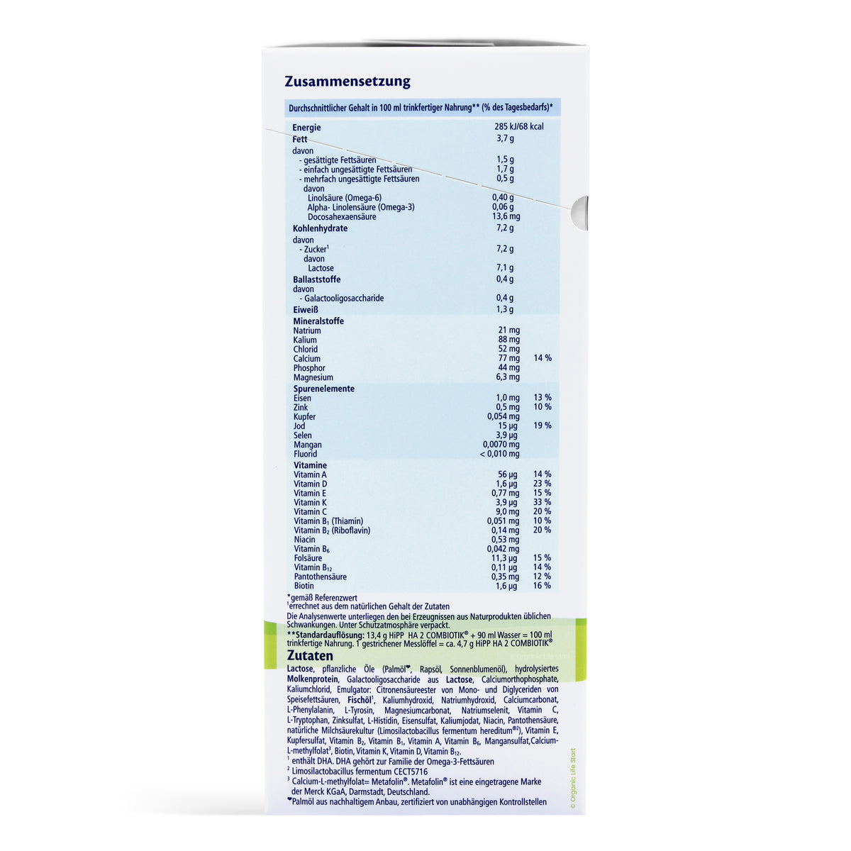 Buy HiPP™ HA Stage 2 Formula - (600g) Hypoallergenic